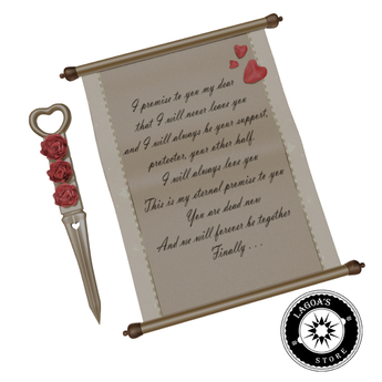 Second Life Marketplace - Deadly Love ~ Love Letter (BOXED)